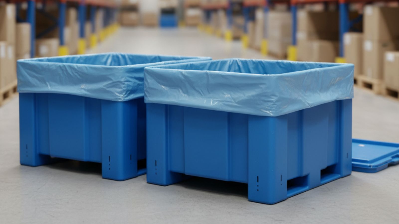 Blue Tint Polythene Food Grade Liners | Safe Food Packaging – Reynopoly