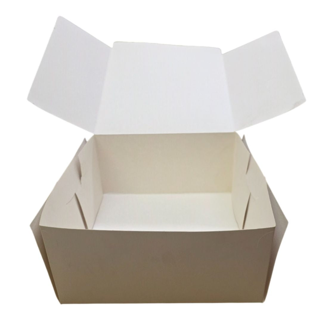 White Cardboard Cake Boxes | Large, Medium, Small Cake Boxes – Reynopoly